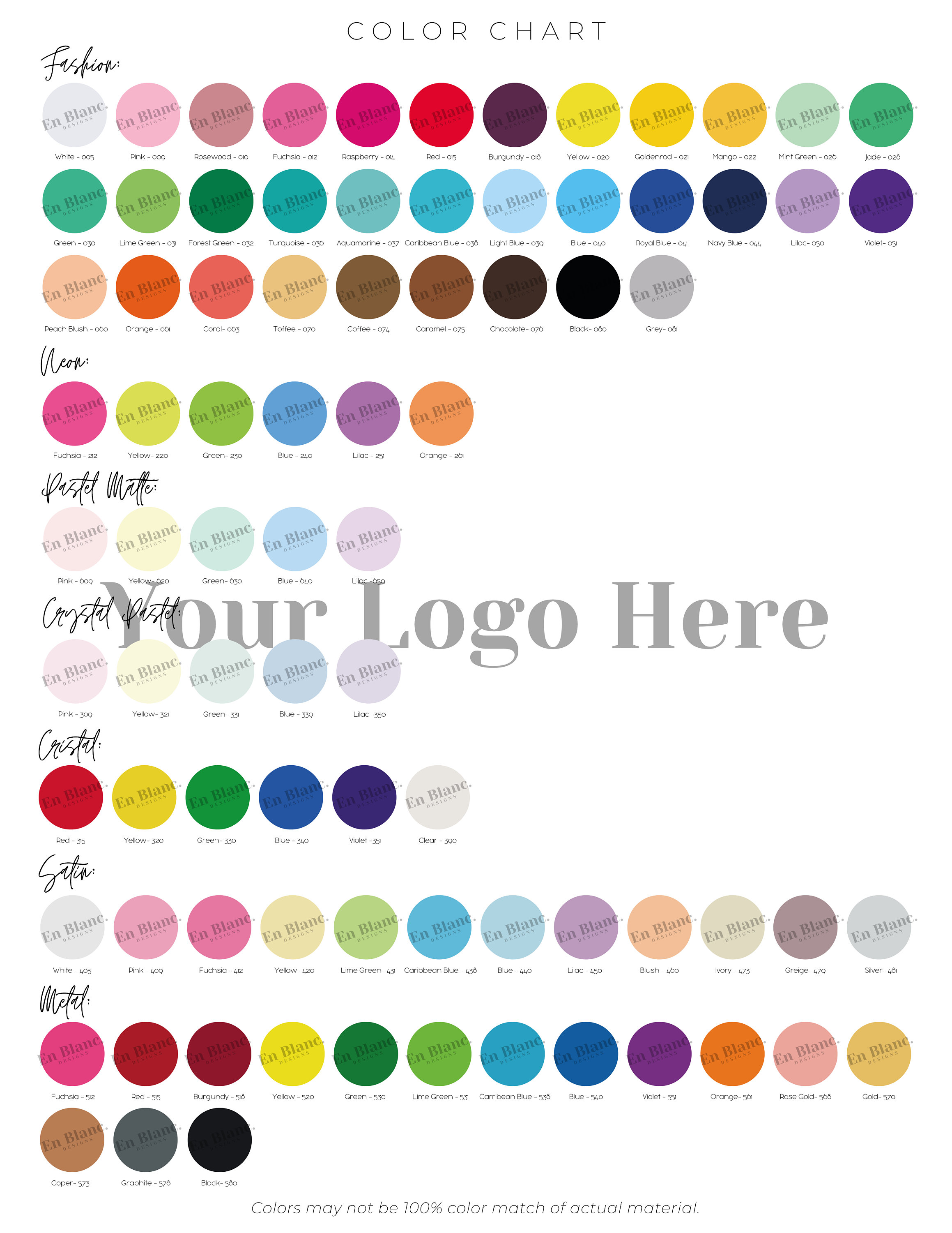 Sempertex Balloons Color Chart - Customizable Canva Template - Balloons ...