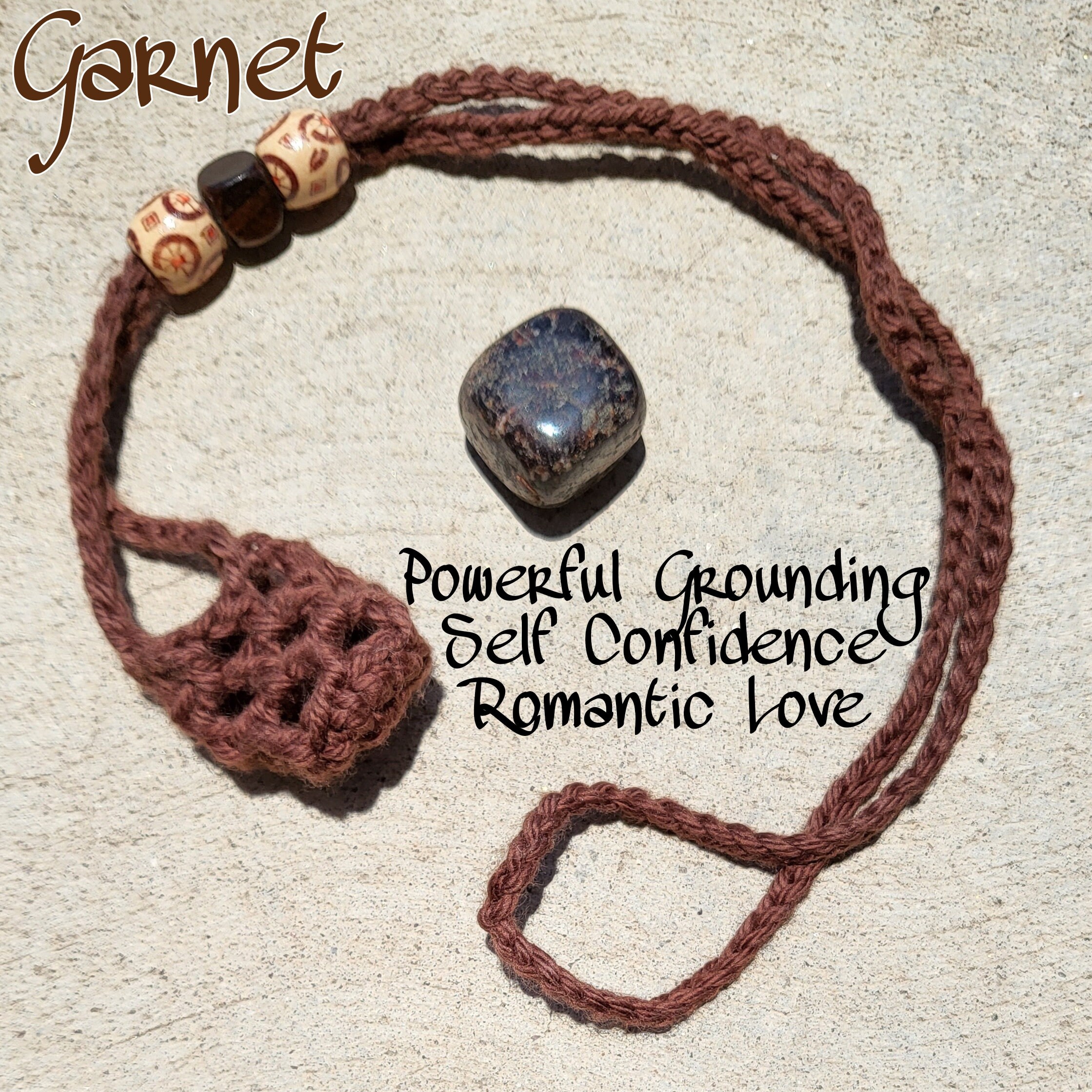 Crocheted Crystal Cage Necklace WITH Crystal - Etsy