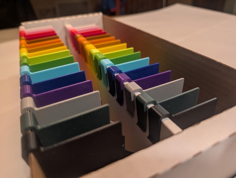 Card Divider With Retaining Clip - Etsy