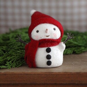 Warm and Cozy Wire Arm Snowman by Bethany Lowe, Christmas Home Decor - Etsy