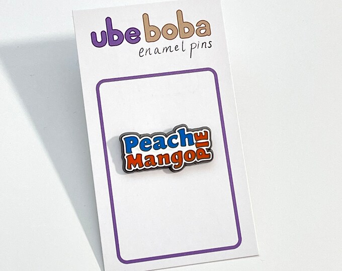 Peach Mango Pie Hard Enamel Pin, Jollibee, Chicken Joy, Philippines ...