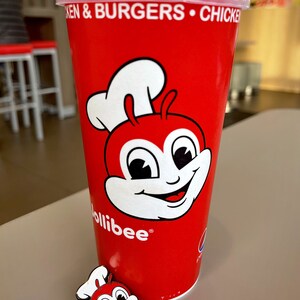 Jollibee Mascot Hard Enamel Pin, Jollibee, Chicken Joy, Philippines ...