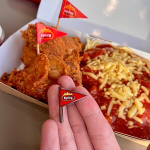 Jollibee Enamel Pin Set, Peach Mango Pie, Spicy Flag, Filipino Pins ...