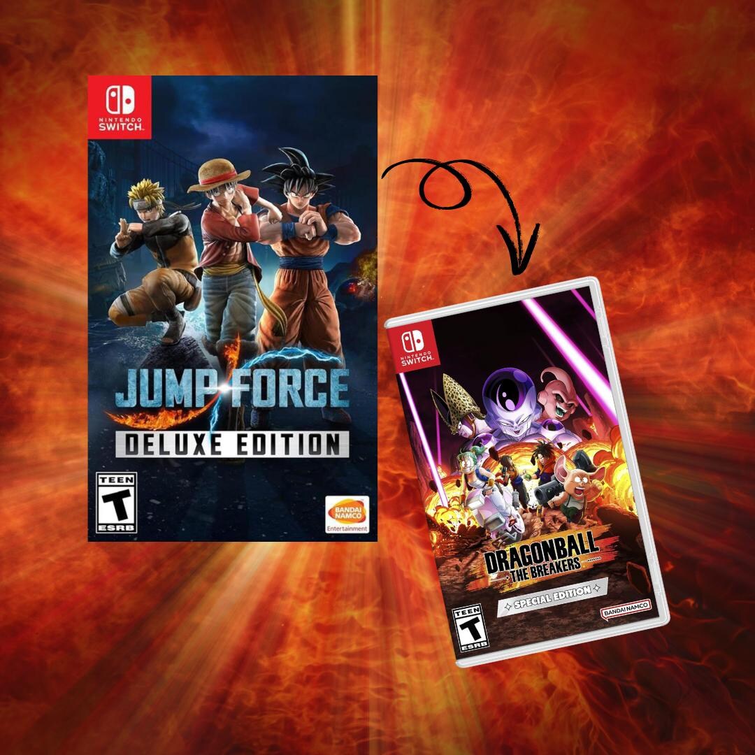 Bundle Jump Force Deluxe Edition With Dragon Ball the Breakers Game ...