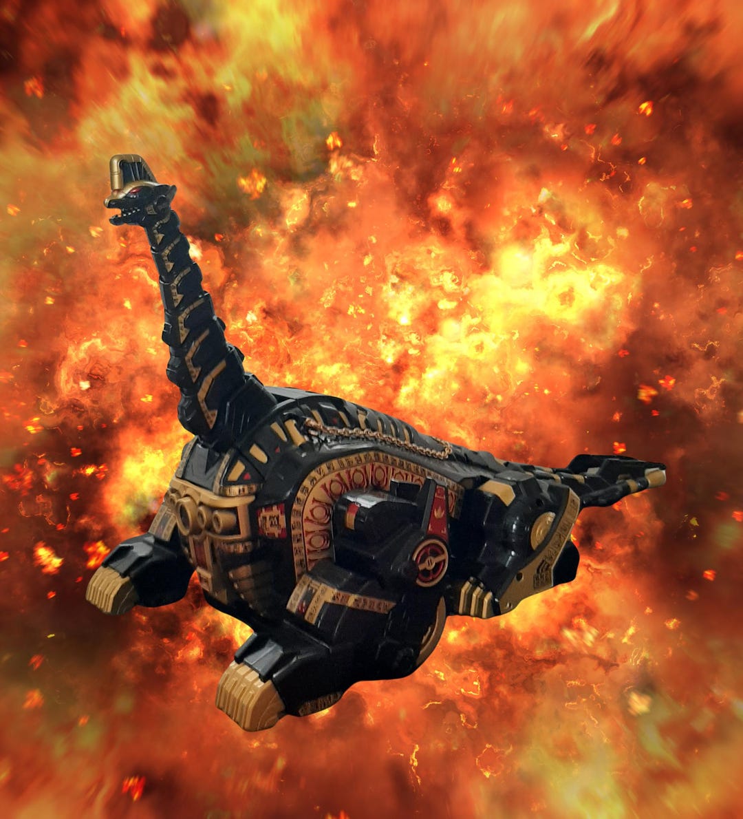 Power Rangers Megazord Legacy Black Edition and Titanus Legacy Black ...