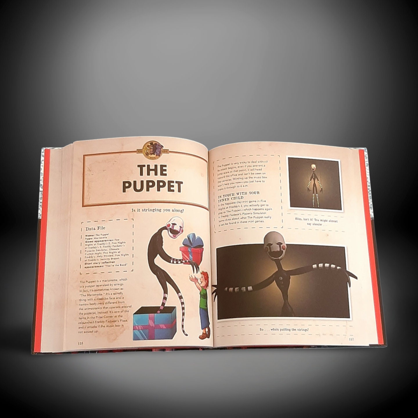 Book Five Nights at Freddy's FNAF Official Character Encyclopedia never ...
