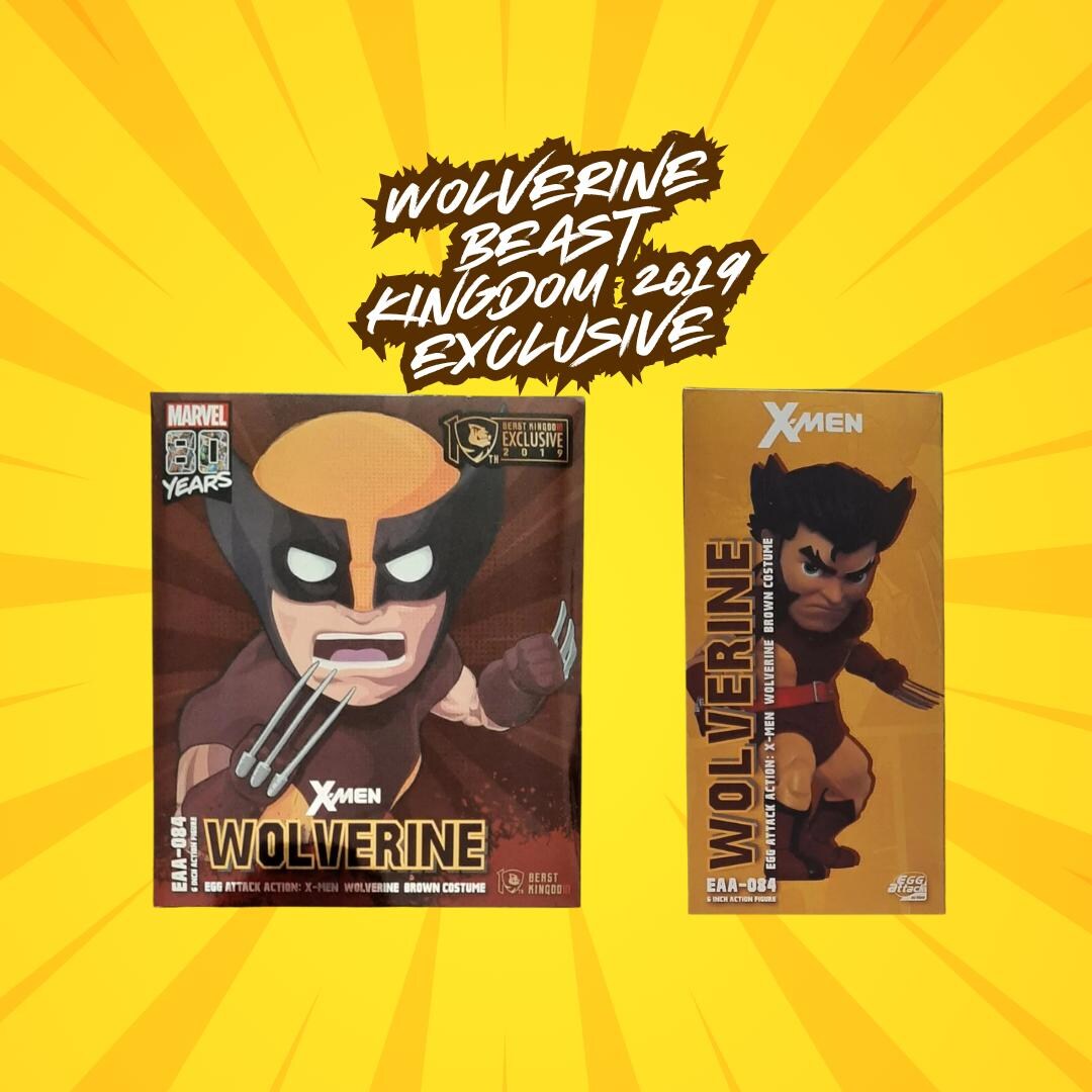 Egg Attack Action X-men Wolverine Beast Kingdom 2019 Exclusive (opened ...