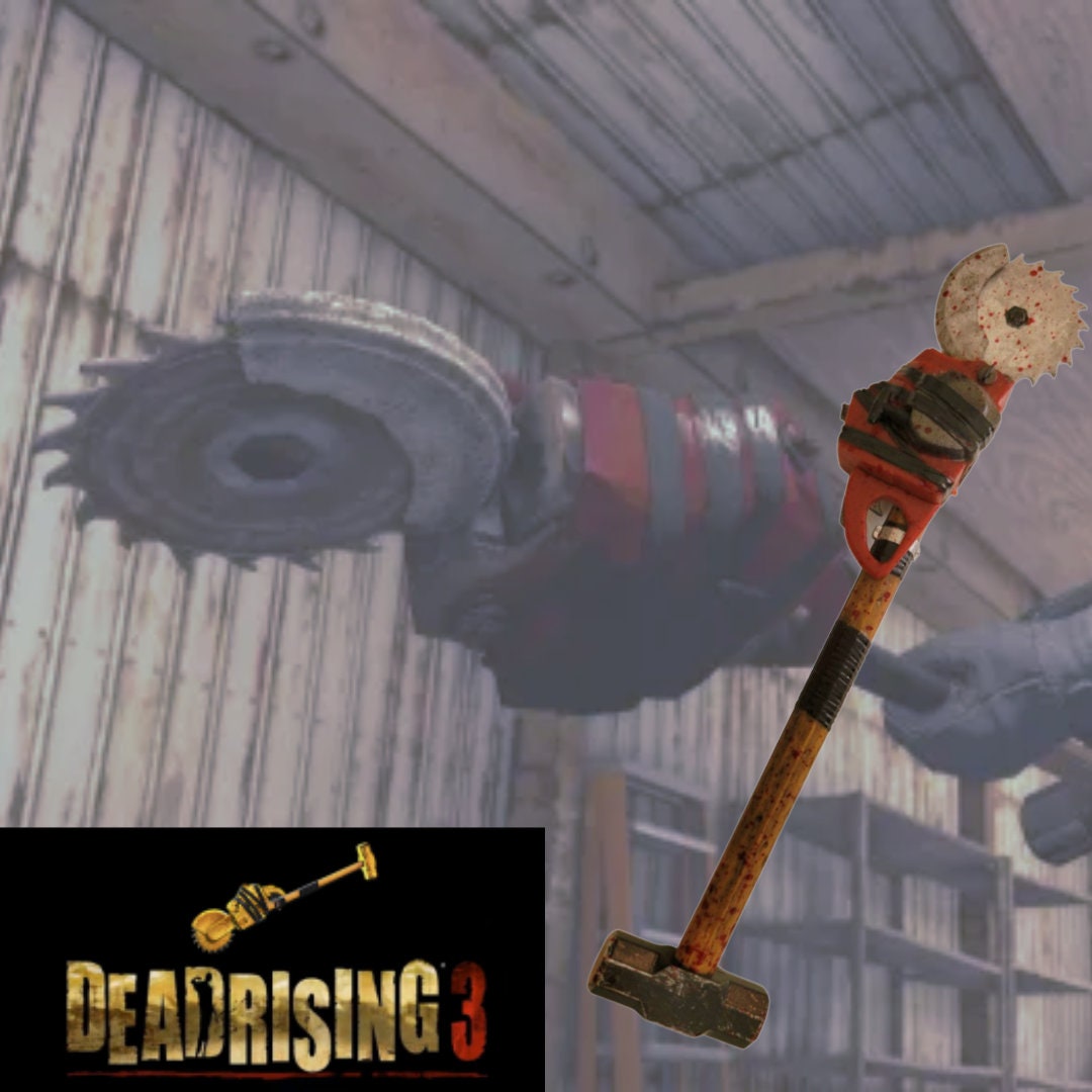 Sledge Saw Deadrising 3 Lootcrate Exclusive Capcom - Etsy