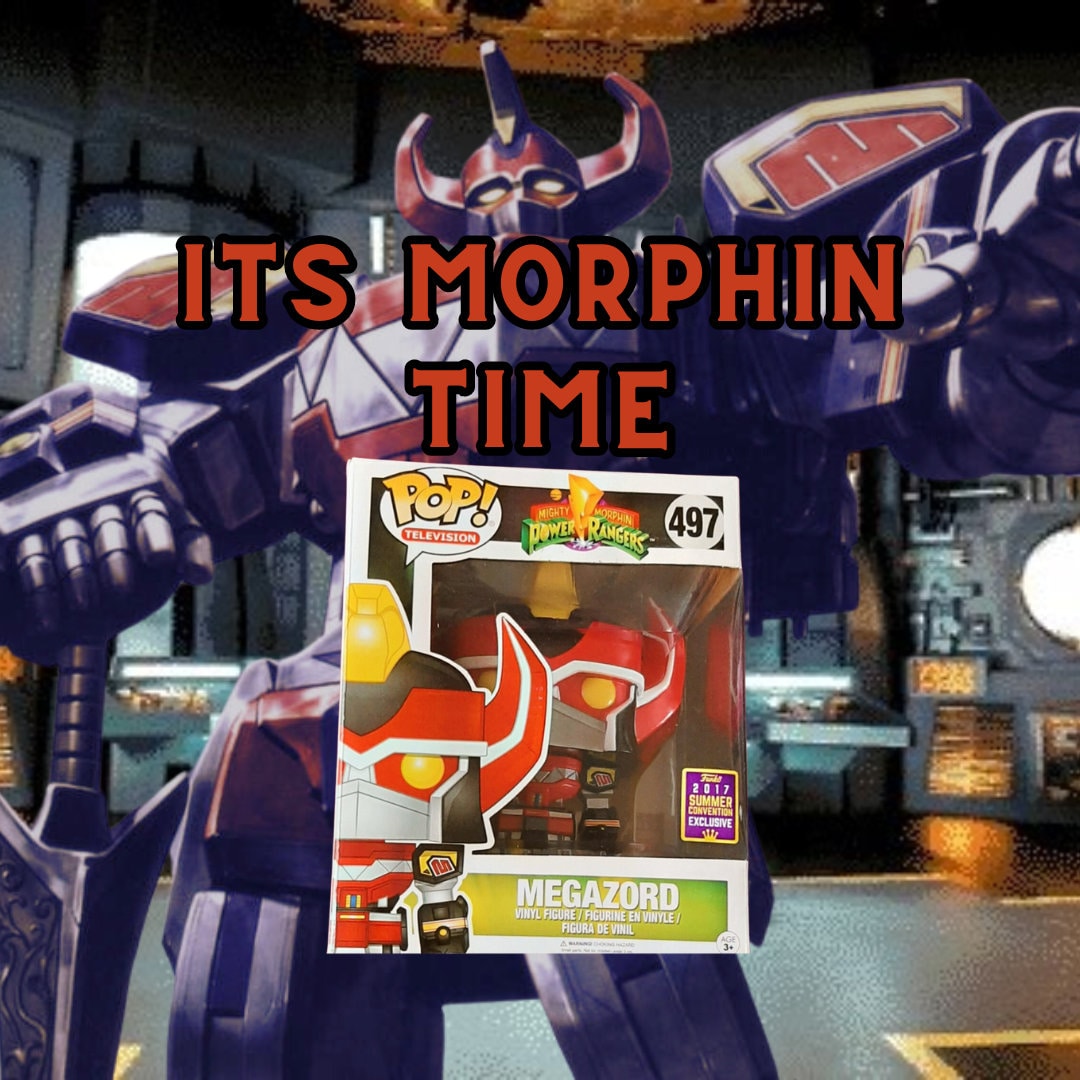 Mega Funko Pop! Megazord 497 : 2017 Convention Exclusive (unopened Box ...