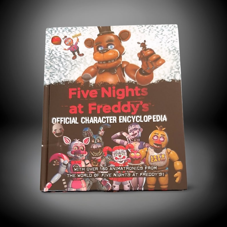 Book Five Nights at Freddy's FNAF Official Character Encyclopedia never ...