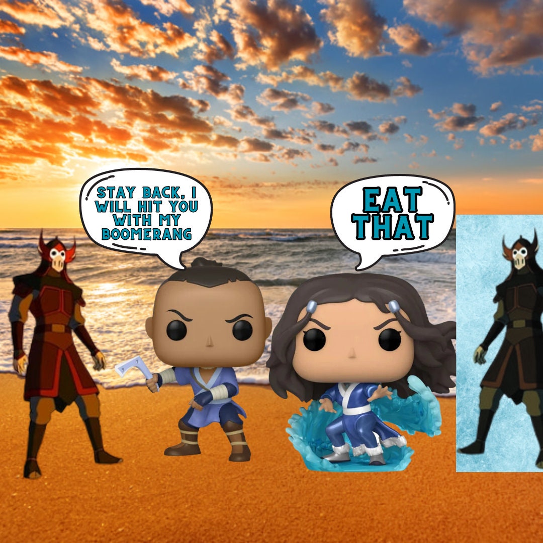 Funko Pop! Avatar the Last Airbender Katara and Sokka (unopened Boxes ...