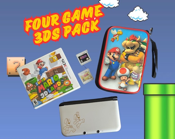 3DS XL Year of Luigi Edition Minor Scuff on 1 Side, Scuffed Super Mario ...