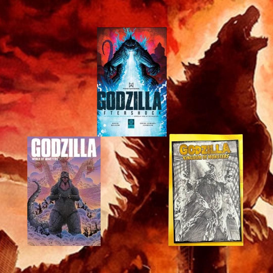 Godzilla Comic Book Set – IDW Editions – Aftershock, World of Monsters ...