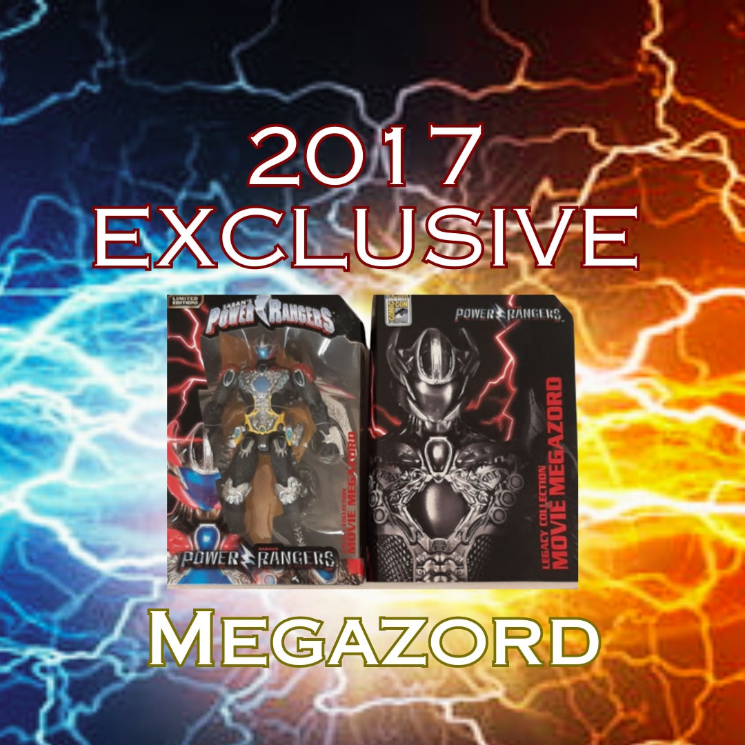 Power Rangers Legacy Collection Movie Megazord 2017 Comic Con Exclusive ...