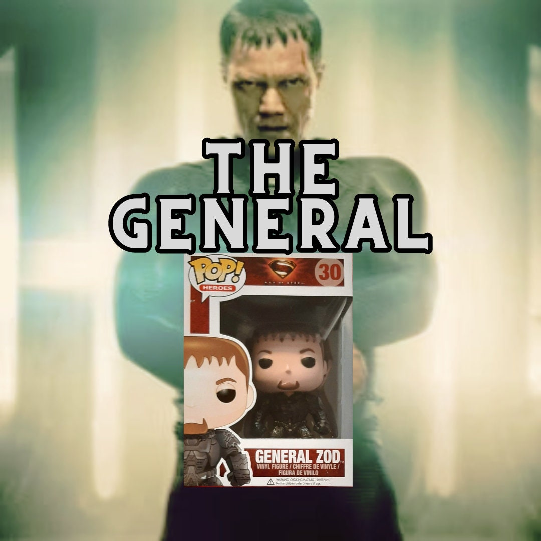 Funko Pop General Zod 30 : Man of Steel unopened Box - Etsy