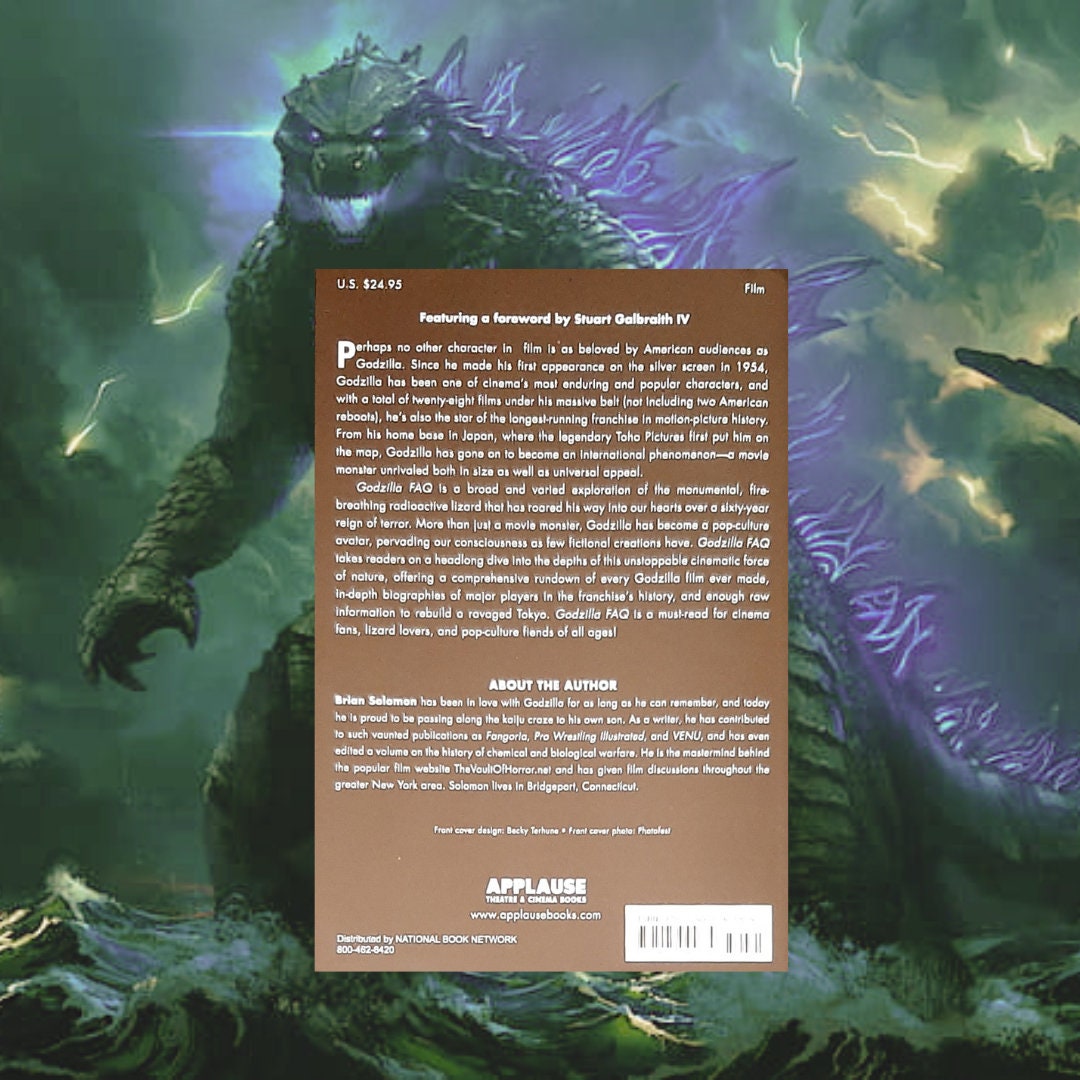 Book Godzilla FAQ never Used - Etsy