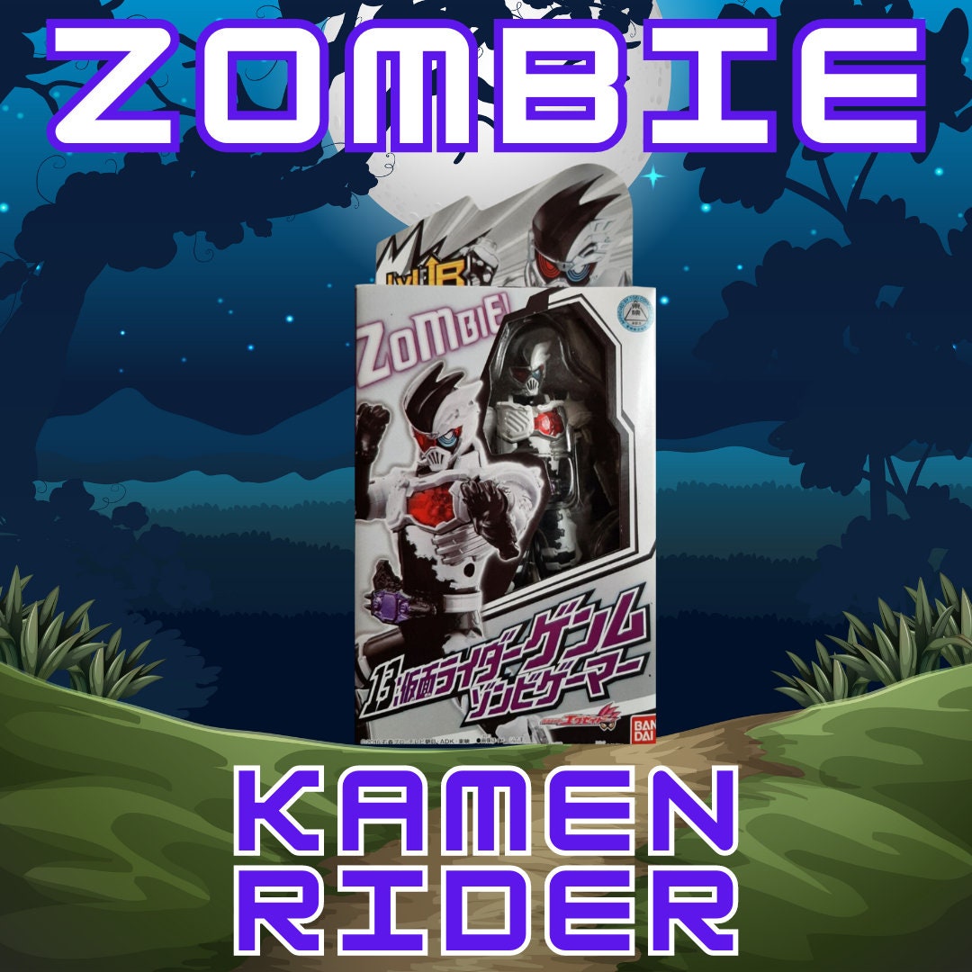 Action Figure Kamen Rider Genmu Zombie Gamer LVUR (unopened Box) - Etsy