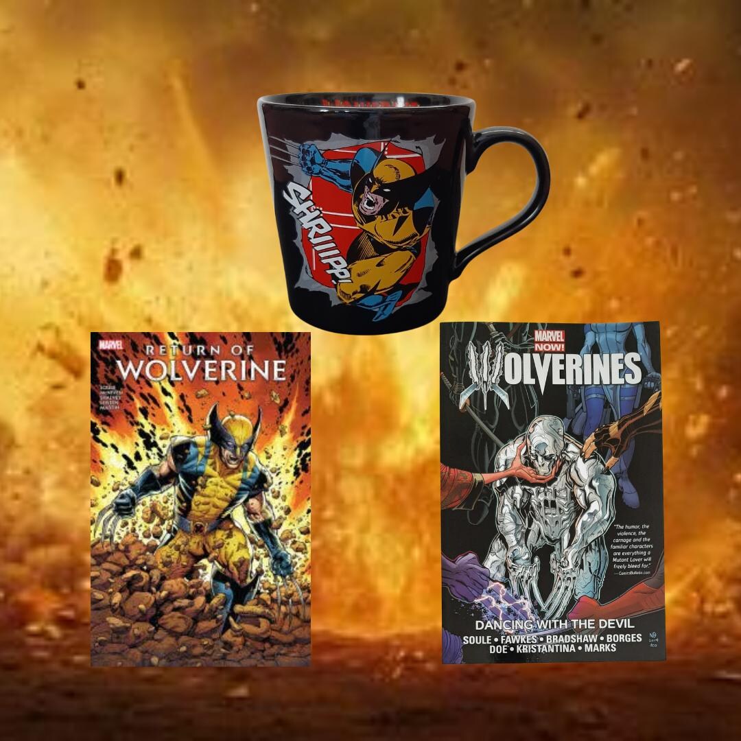 Wolverine Comic Book & Collectible Mug Bundle - Etsy