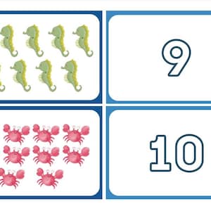 Math Matching Games for Kids, Learning Activity, Teaching Kids Math ...