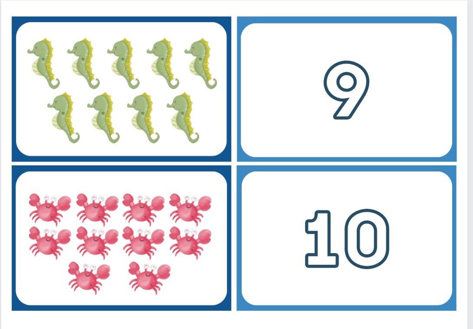 Math Matching Games for Kids, Learning Activity, Teaching Kids Math ...