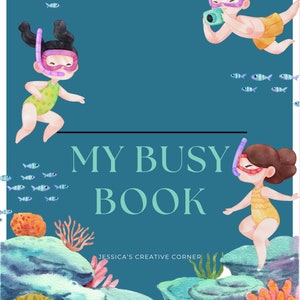 13 Busy Book Cover Pages for Kids Make Learning Fun Child - Etsy