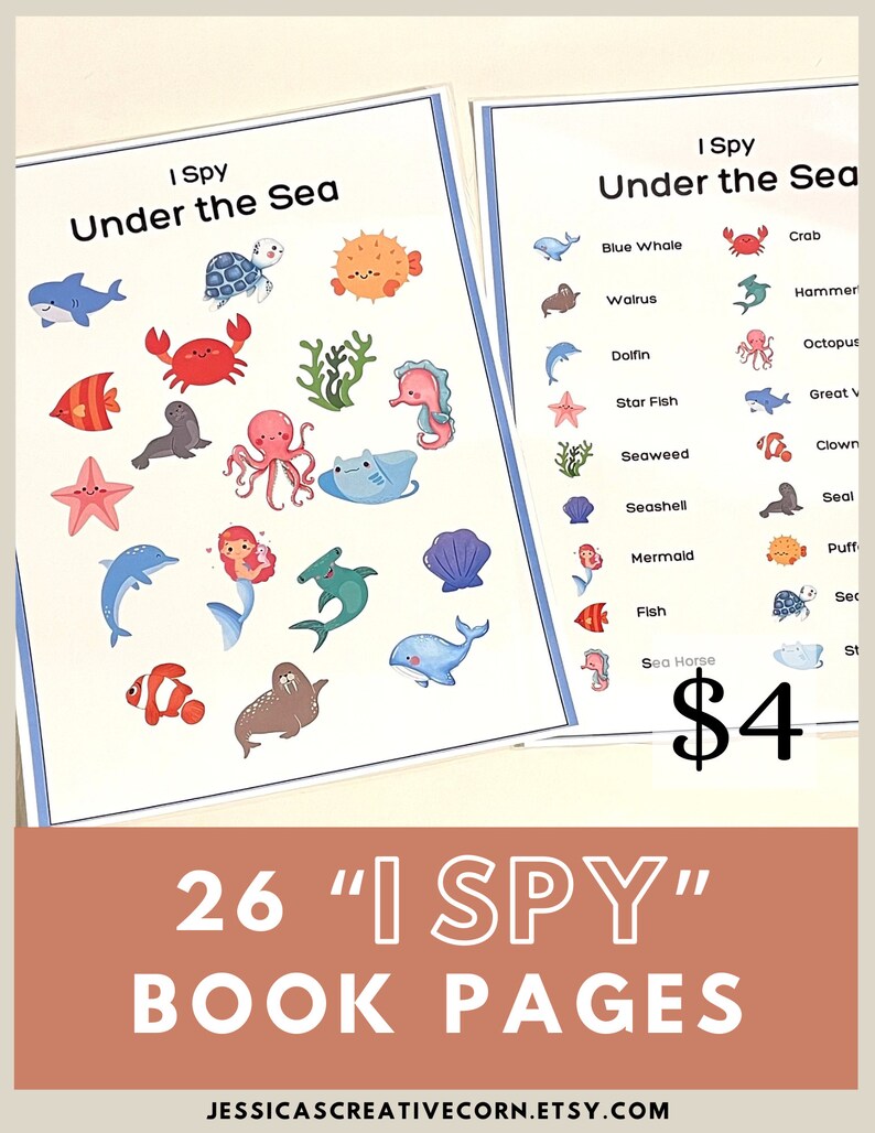 14 Fun I Spy Games for Kids, Learning Matching Skills, Fairy Tale, Dino ...
