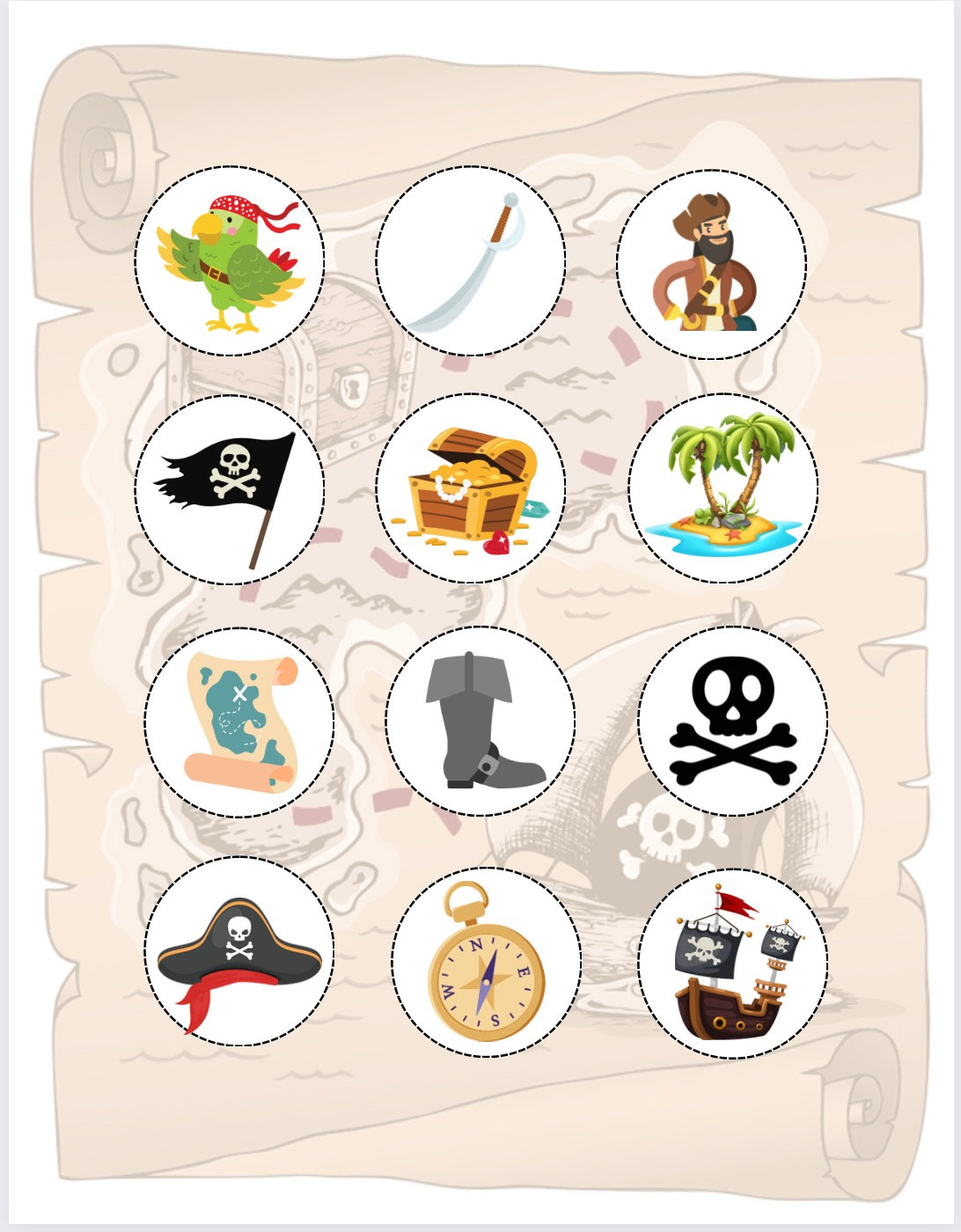 Matching Games for Kids to Learn Spelling, Pirates, Underwater ...