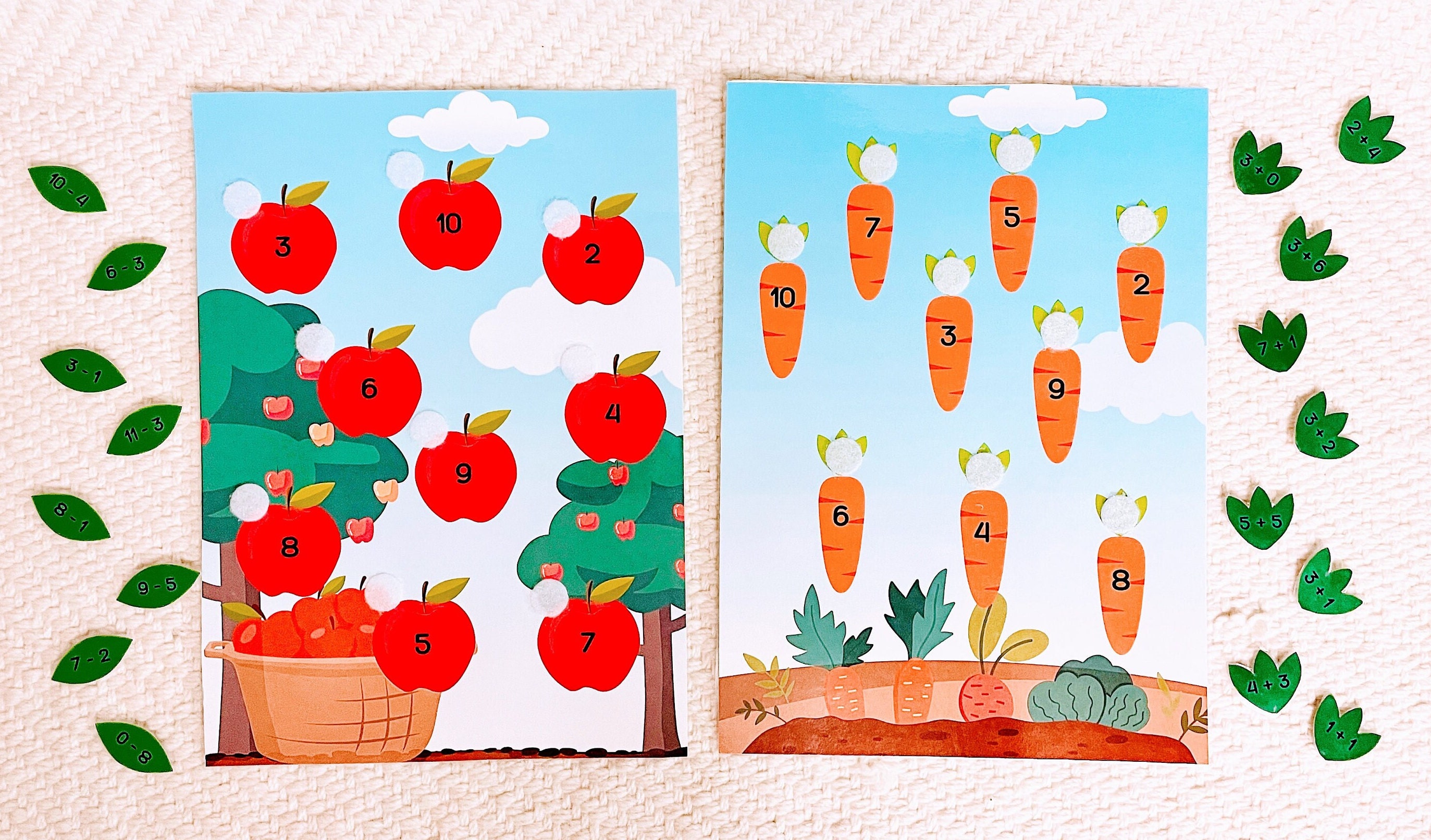 Math Matching Games for Kids, Learning Activity, Teaching Kids Math ...