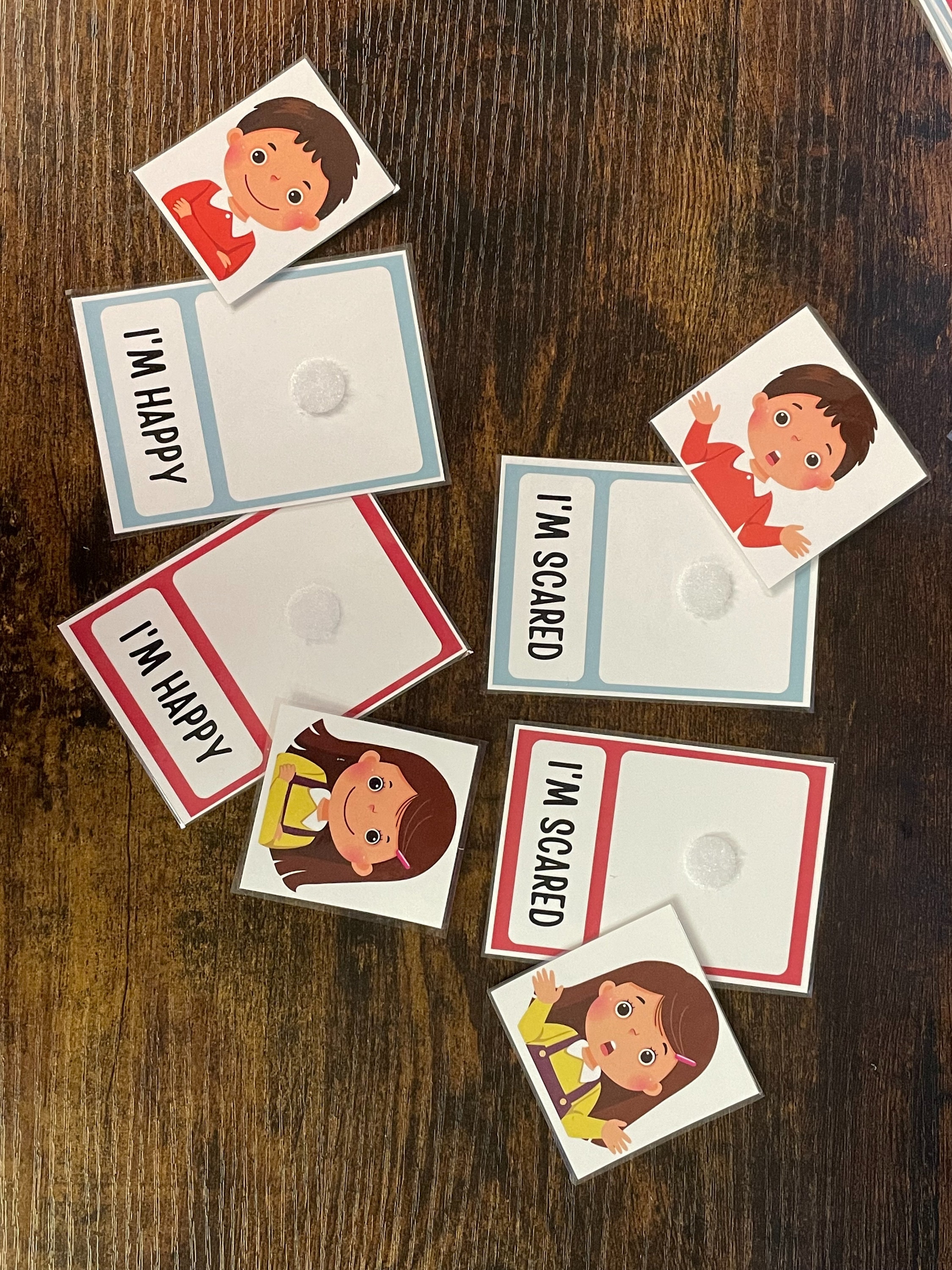 My Feelings Matching Game, Activity for Kids to Help Express Their ...