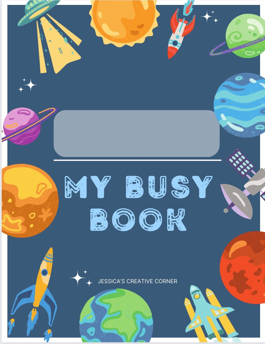 13 Busy Book Cover Pages for Kids Make Learning Fun Child - Etsy