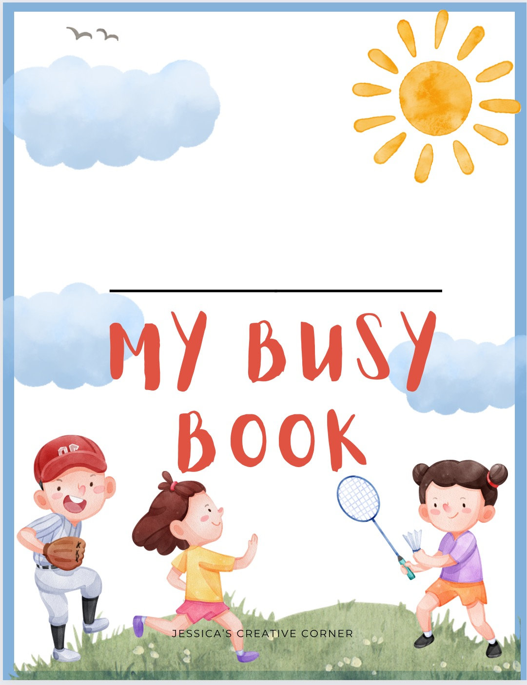 13 Busy Book Cover Pages for Kids Make Learning Fun Child - Etsy