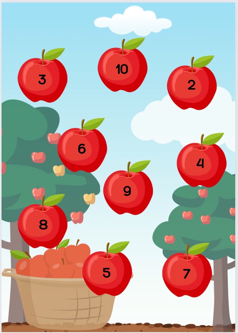 Math Matching Games for Kids, Learning Activity, Teaching Kids Math ...