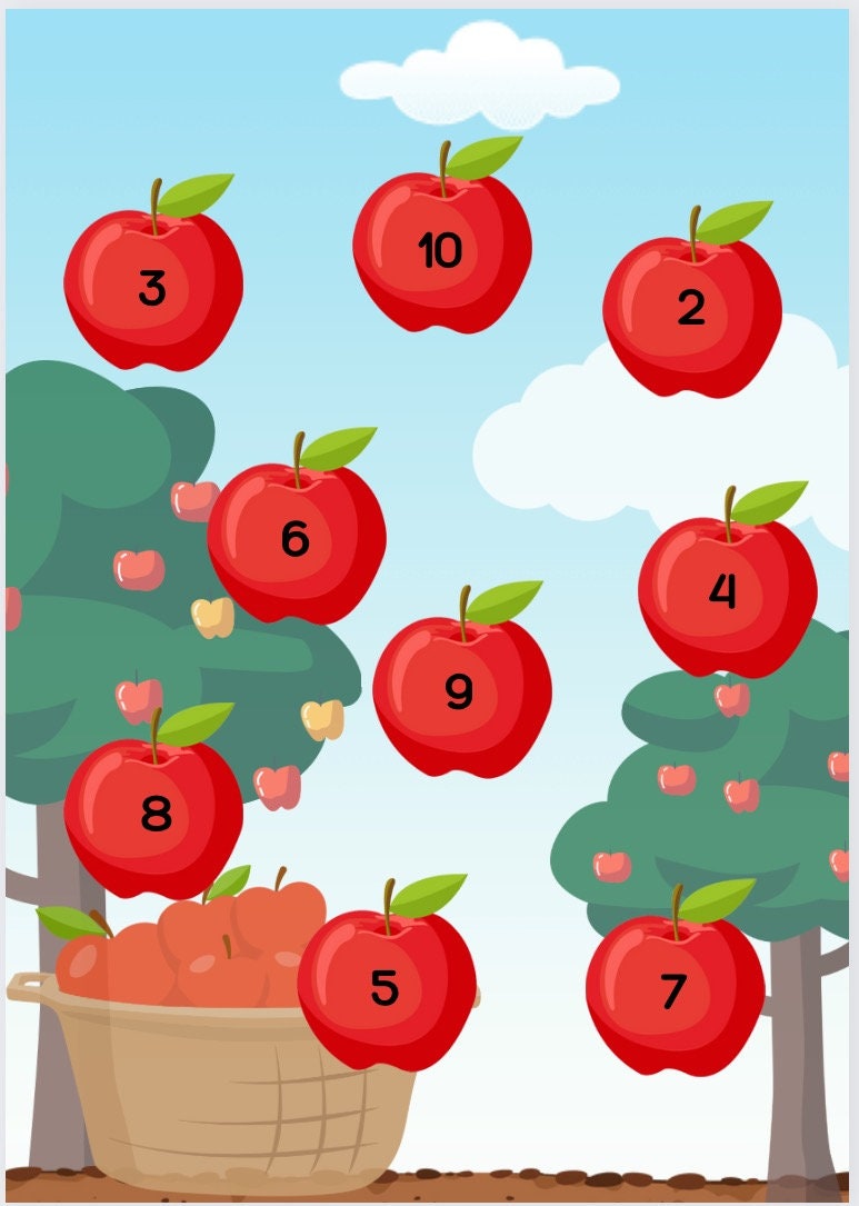 Math Matching Games for Kids, Learning Activity, Teaching Kids Math ...