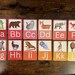 The Alphabet Flash Cards or Wall Decor, Animal Themed Abc Cards for ...