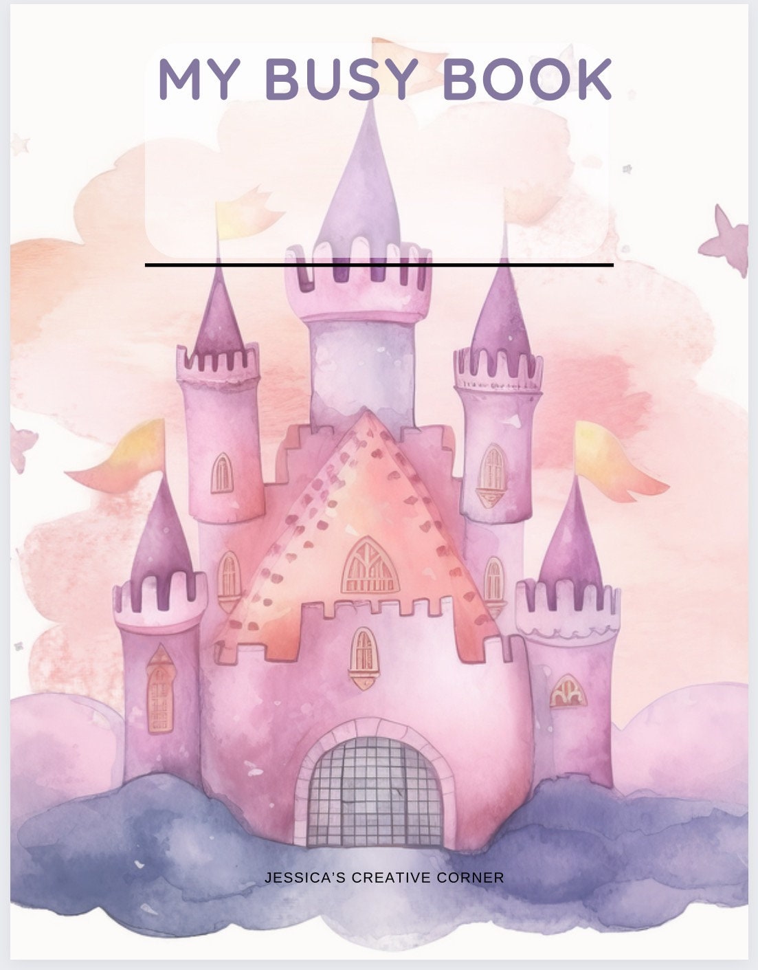 13 Busy Book Cover Pages for Kids, Make Learning Fun, Child Can ...