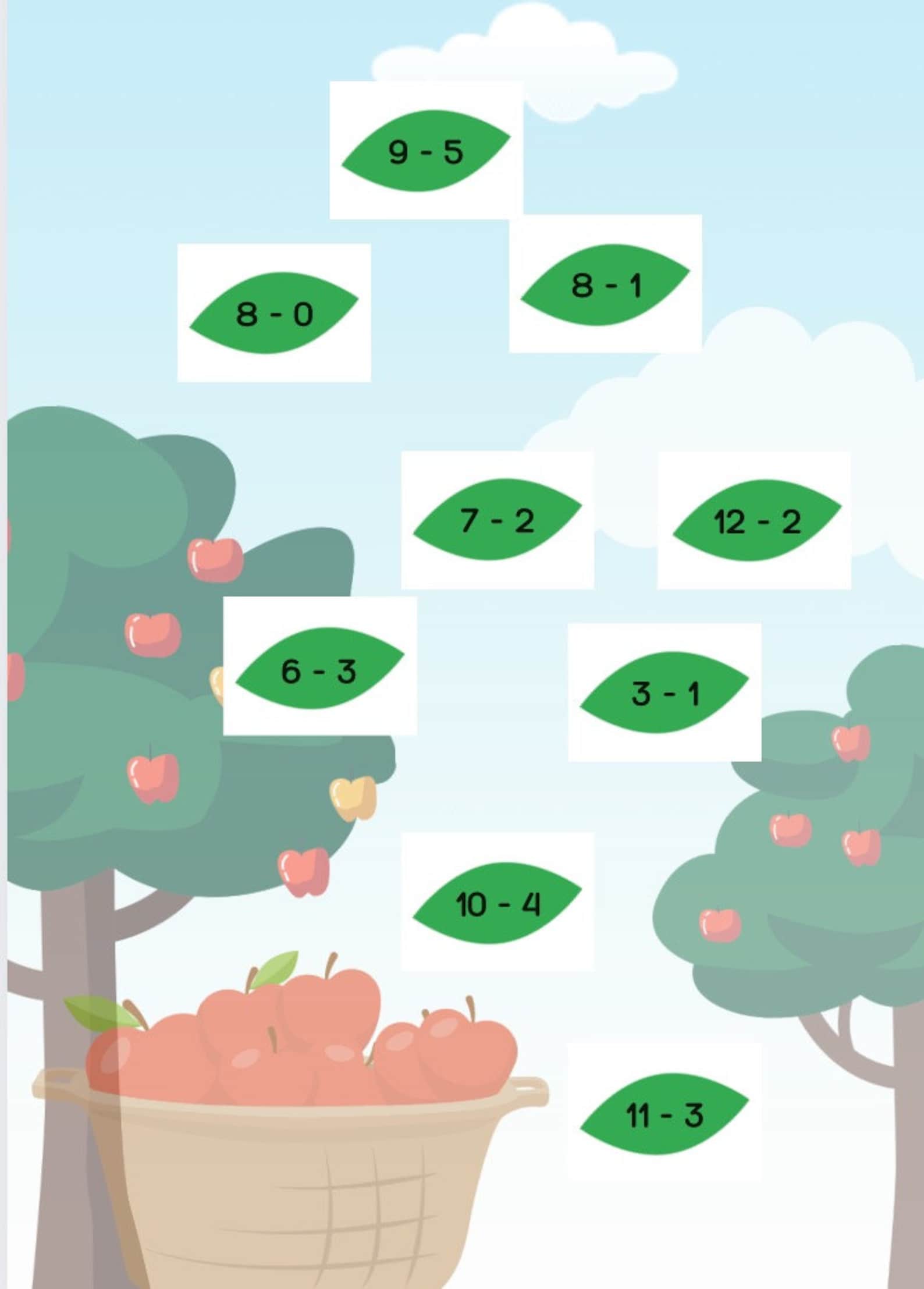 Math Matching Games for Kids, Learning Activity, Teaching Kids Math ...