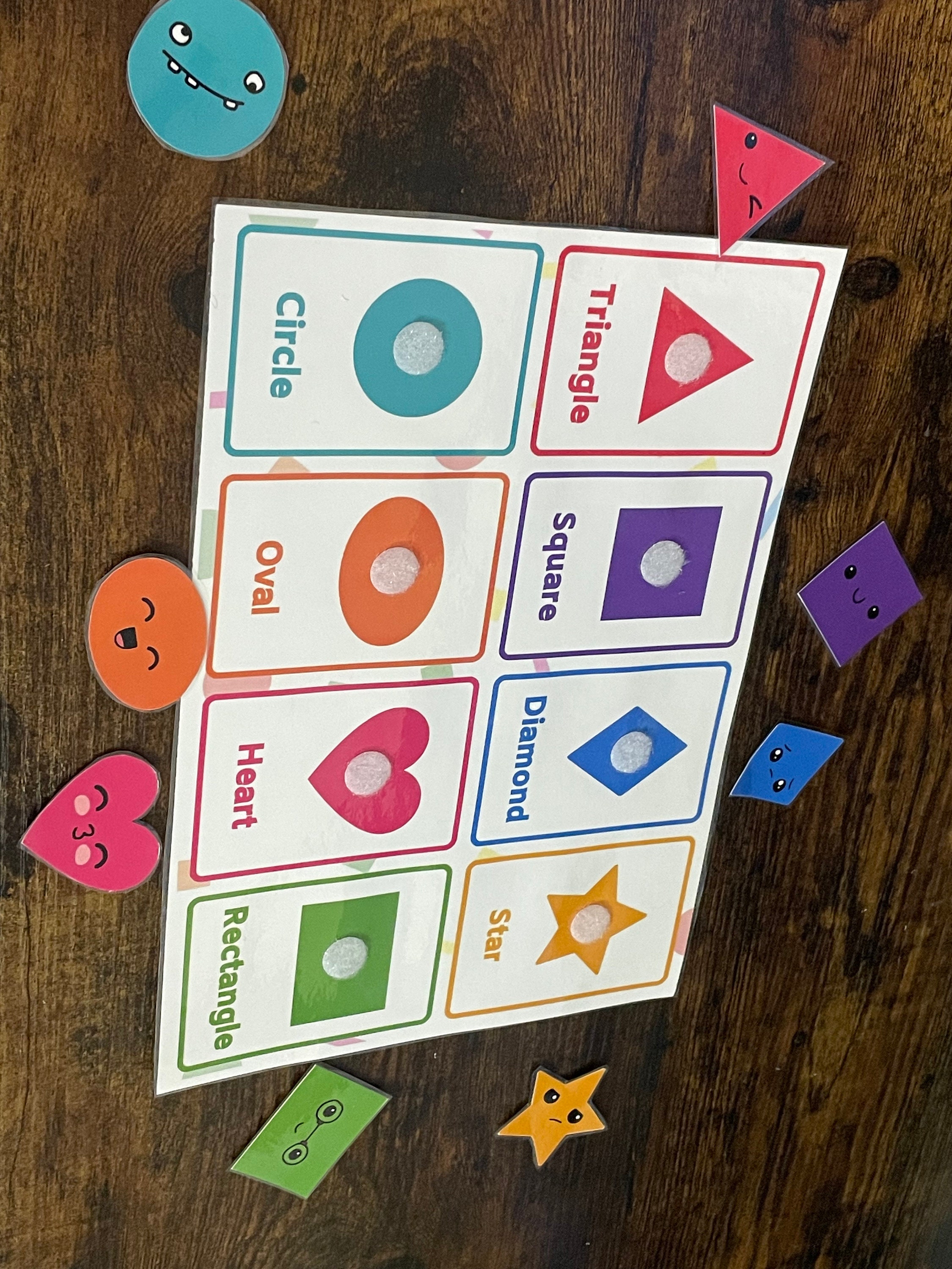 Shape Matching Game for Children, Helps Kids Learn Their Shapes in a ...