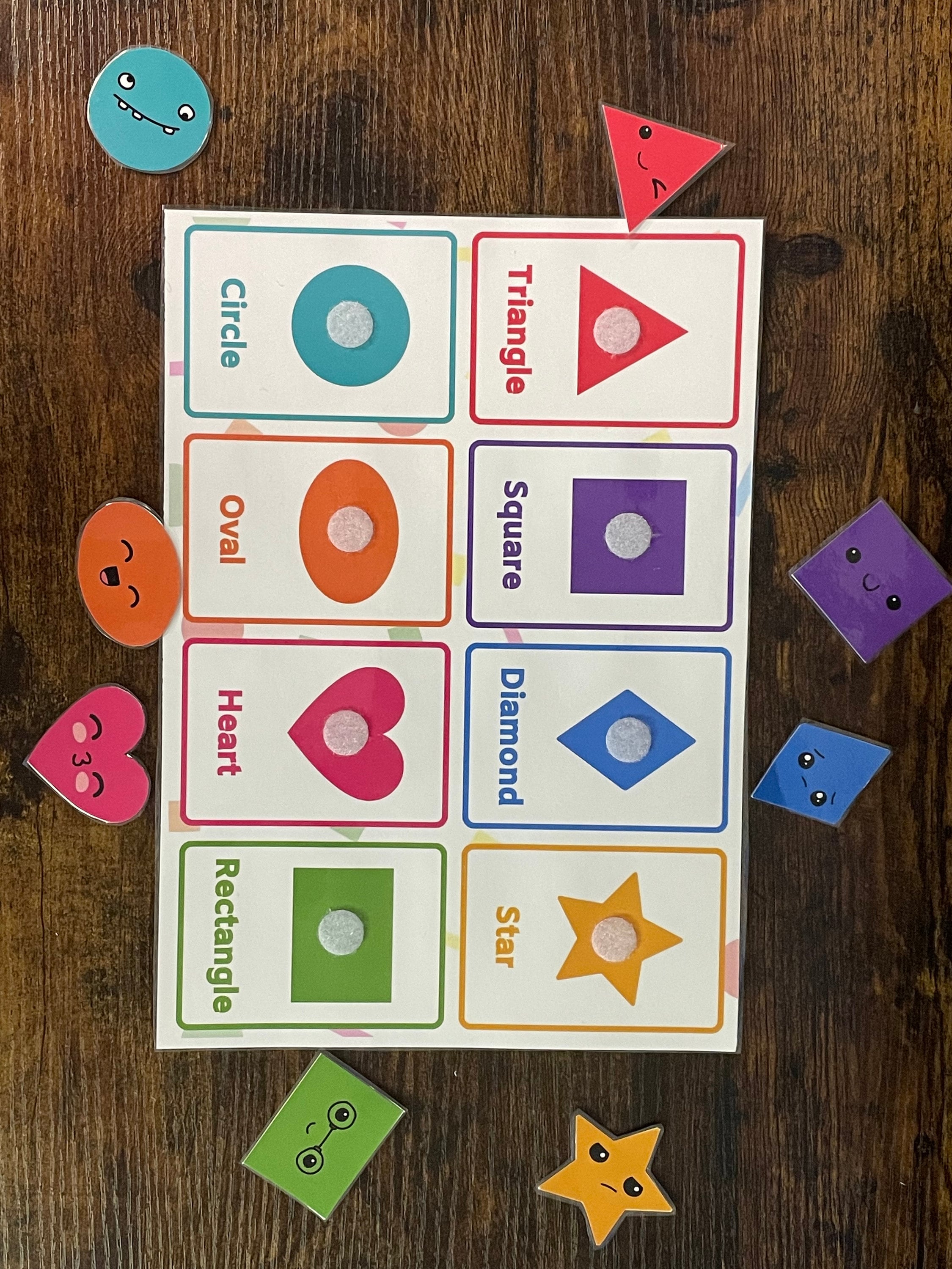 Shape Matching Game for Children, Helps Kids Learn Their Shapes in a ...