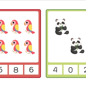 Math Matching Games for Kids, Learning Activity, Teaching Kids Math ...