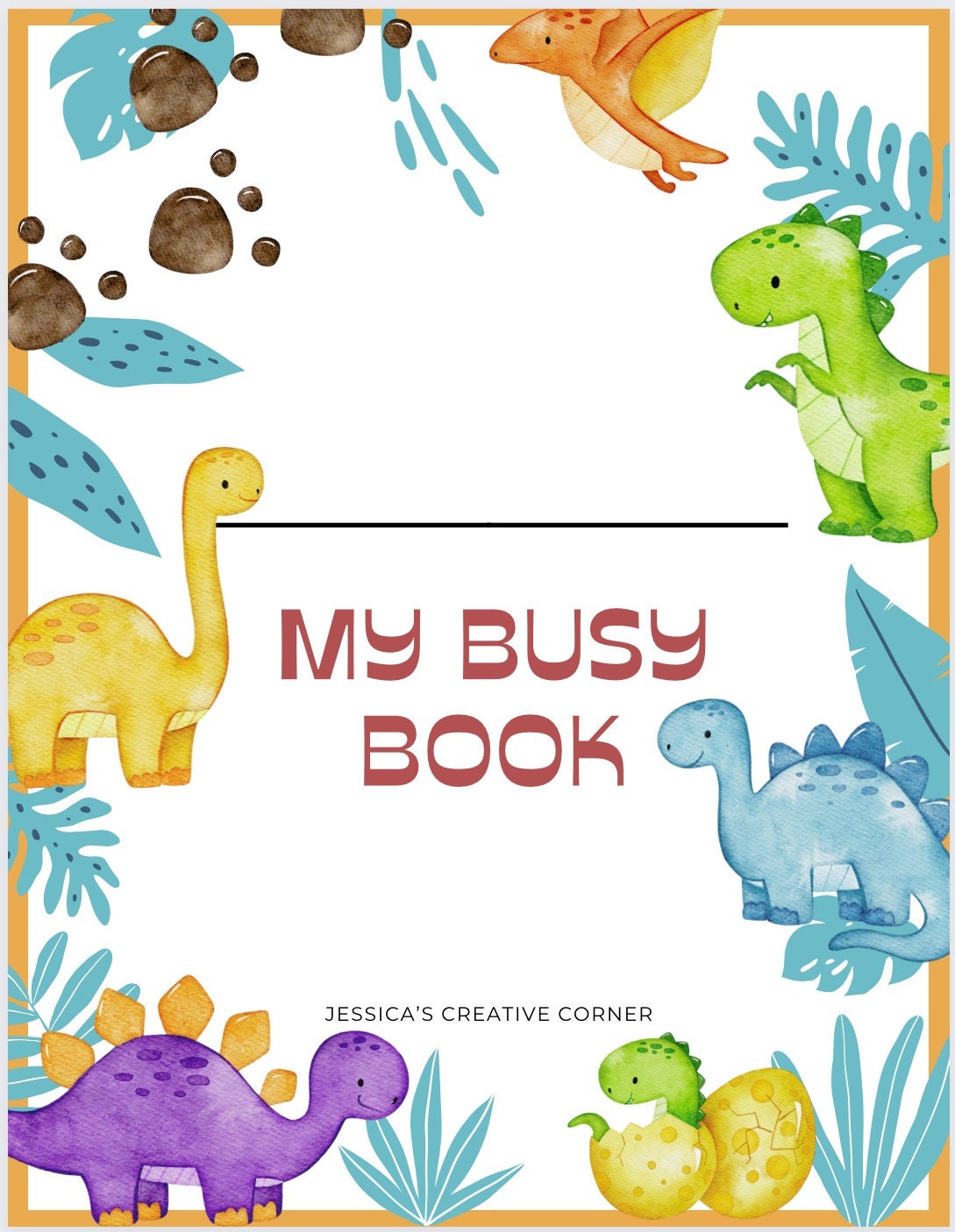 13 Busy Book Cover Pages for Kids Make Learning Fun Child - Etsy