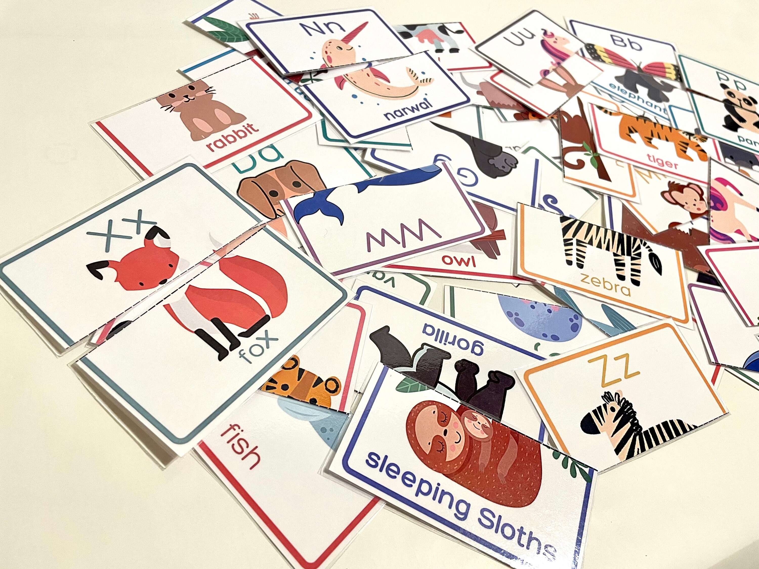 ABC Animal Matching Game for Kids, Help Kids Learn Their Abc's While ...