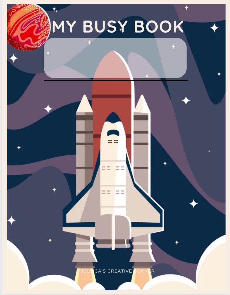 13 Busy Book Cover Pages for Kids, Make Learning Fun, Child Can ...