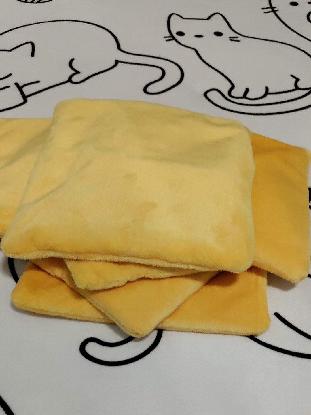 Orange Minky Cheese Fursuit Cosplay Prop Plush Accessory - Etsy