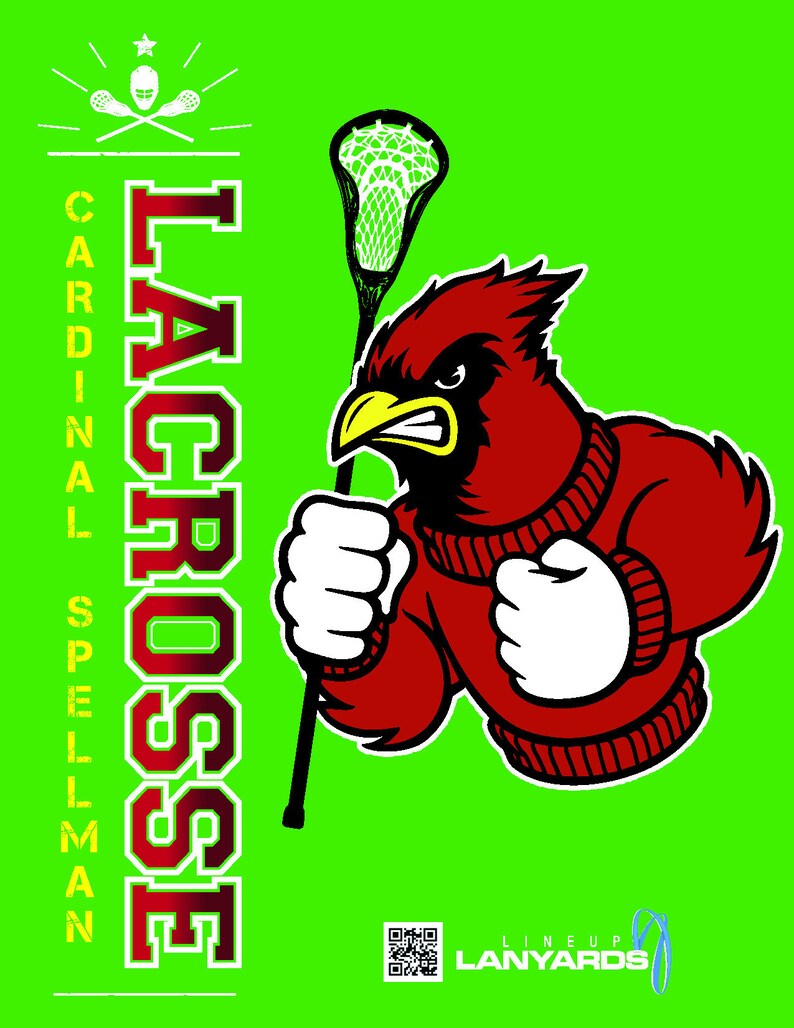 Professional Custom Lacrosse Roster Cards With Lanyards, Life Time ...