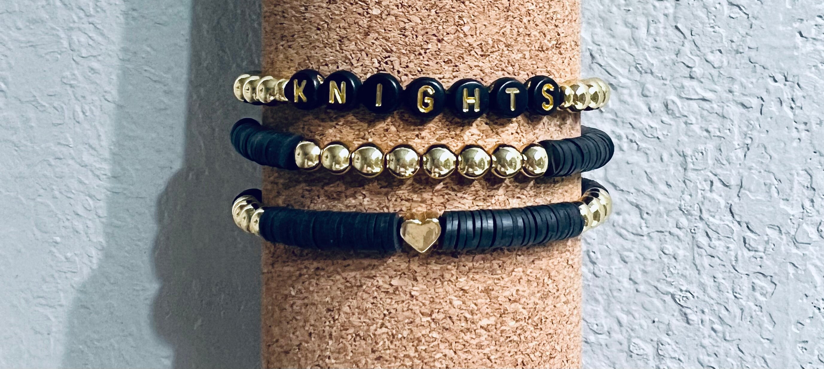 UCF KNIGHTS Bracelet Stack - Etsy
