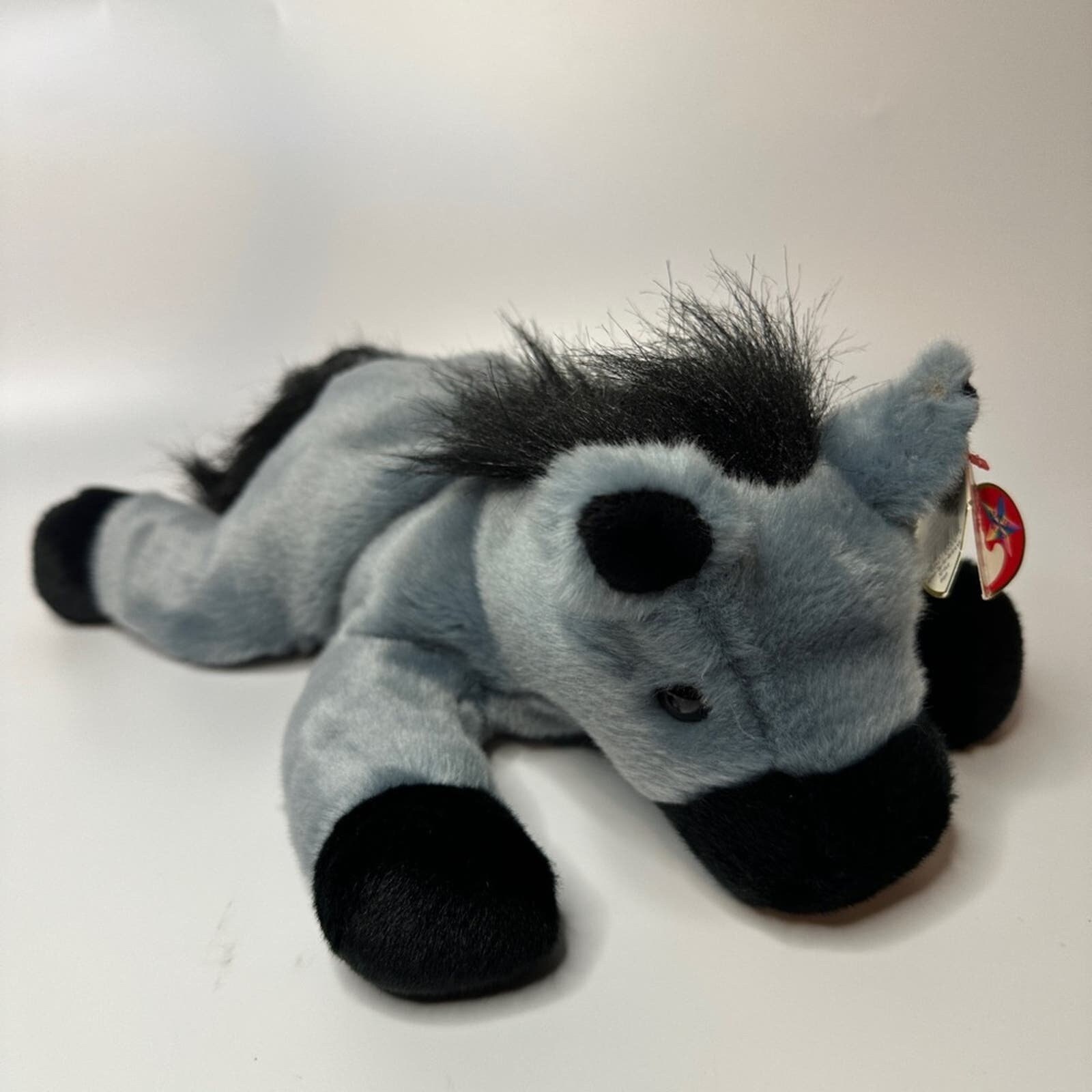 TY Beanie Buddy Lefty the Donkey Plush Beanie Babies Stuffed Animals Large
