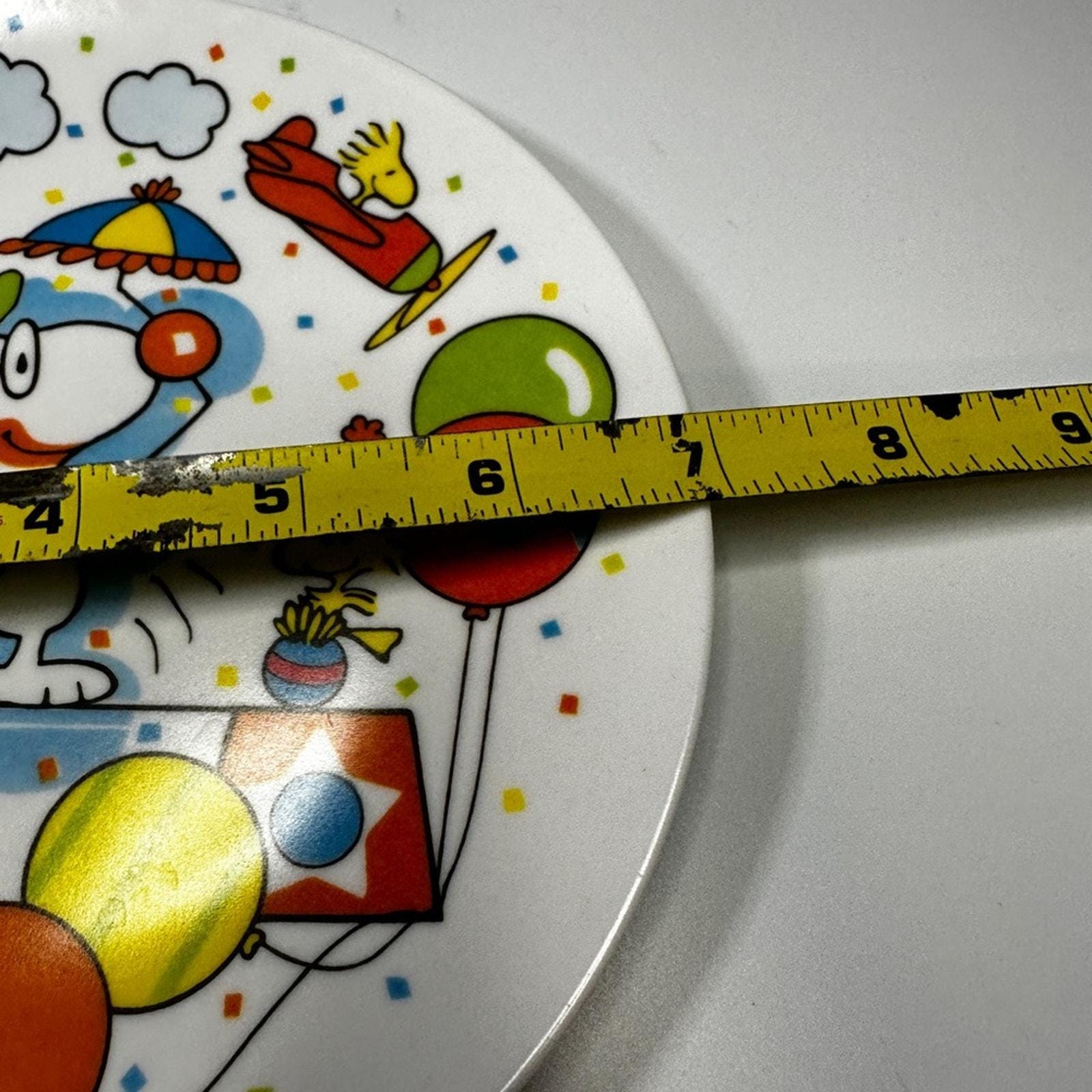 Peanuts, Snoopy Birthday Circus Melamine Plates, 7 Inches - Etsy