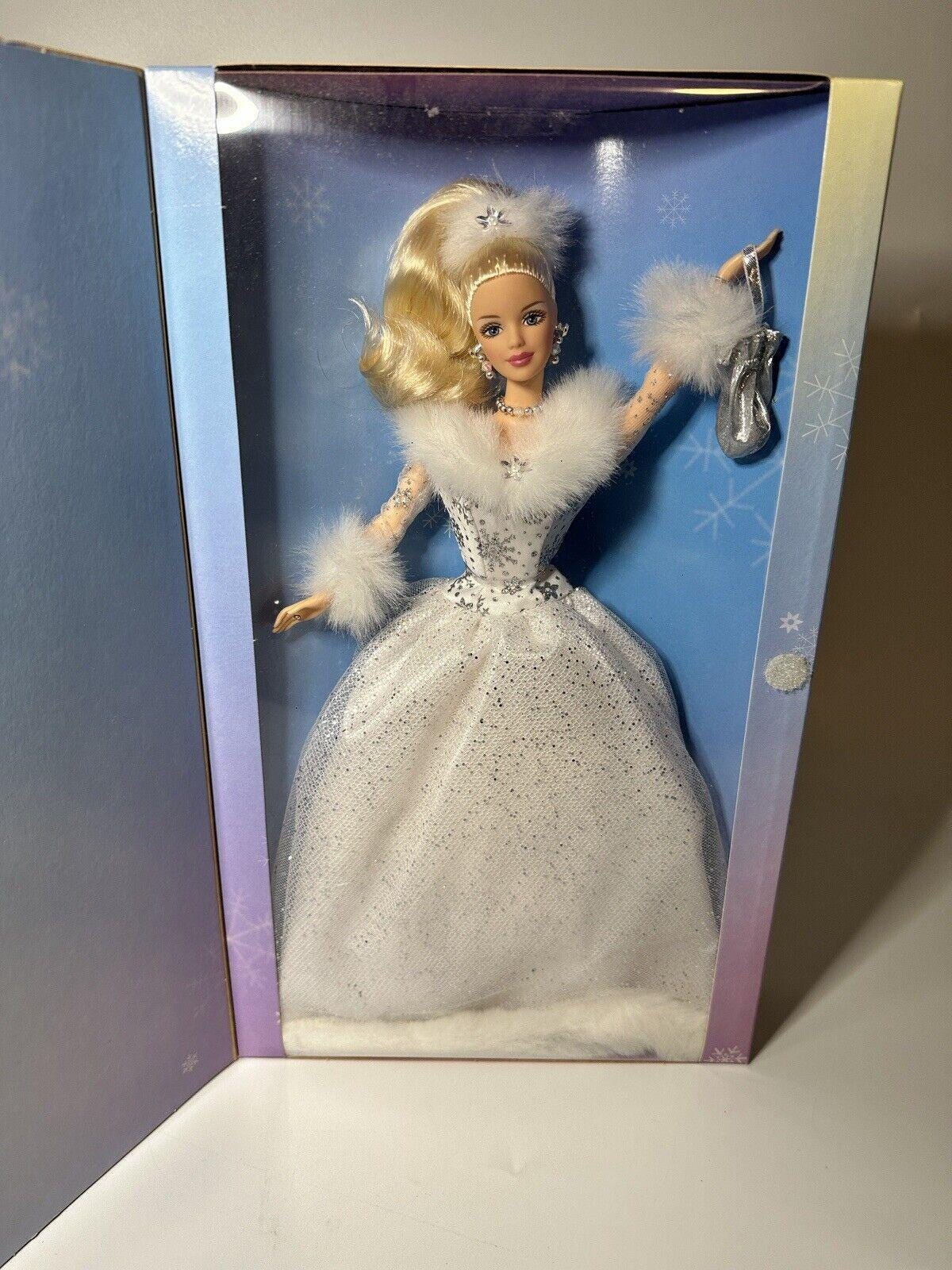 2000 Winter's Reflection Barbie Doll Mattel new Never Removed From Box ...