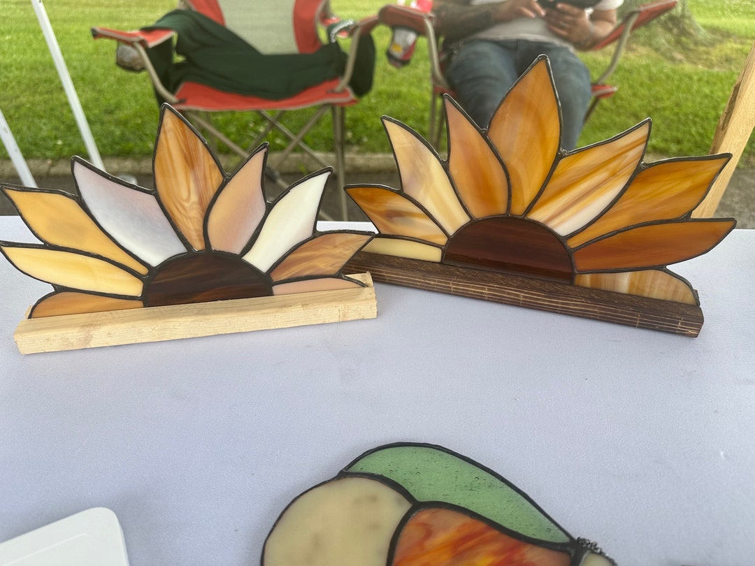 Sunflower Table Sitting Suncatcher - Etsy