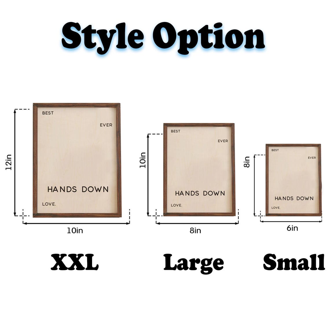 Best Dad by Par Gift, Father’s Day Golf Handprint Sign, Golf Theme Gift ...